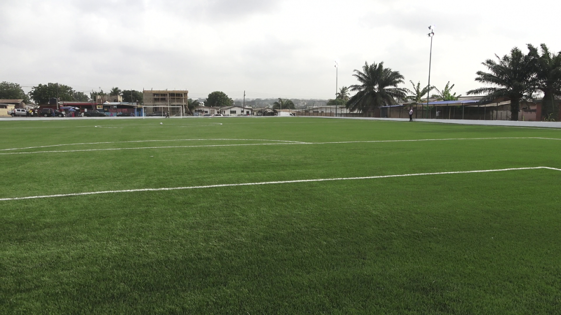PHOTOS: Government commissions Apenkwa astro-turf - Citi Sports Online