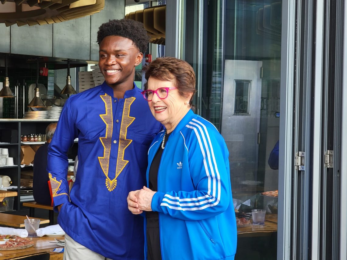 Ghanaian American Adom Appiah honoured with Billie Jean King Youth ...