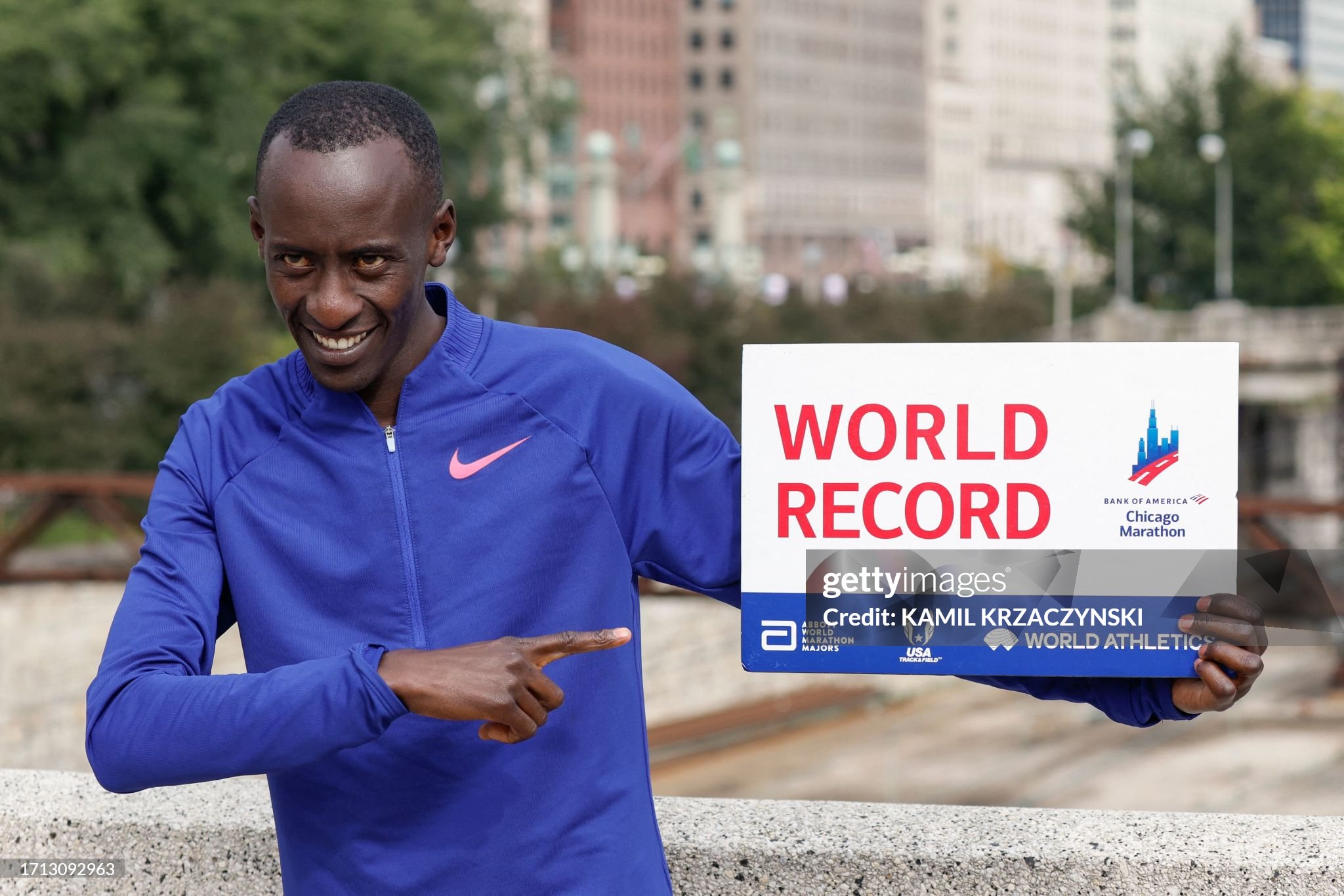 Kenyan marathon world record holder Kelvin Kiptum dies in road accident ...
