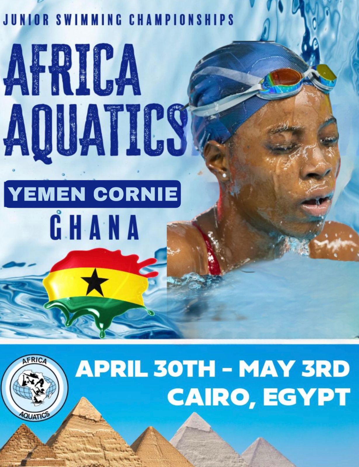 Ghana’s Junior Swim Team gears up for 16th Africa Aquatics ...