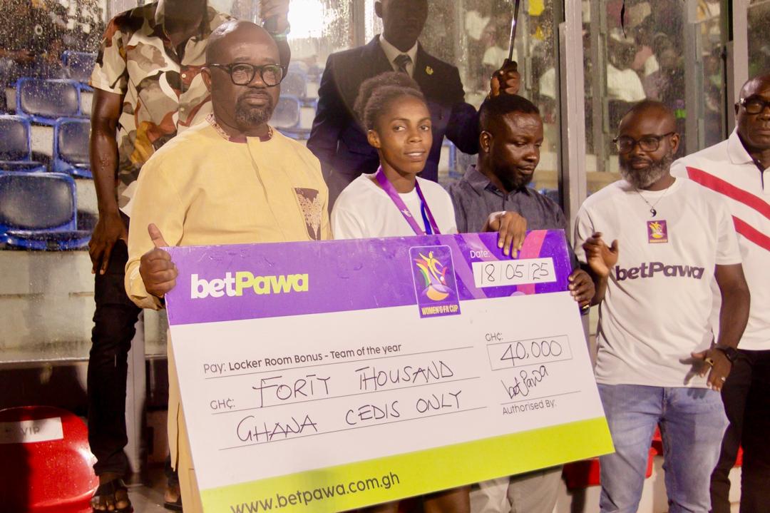 BetPawa honors its double locker room bonus as Faith ladies receives ...
