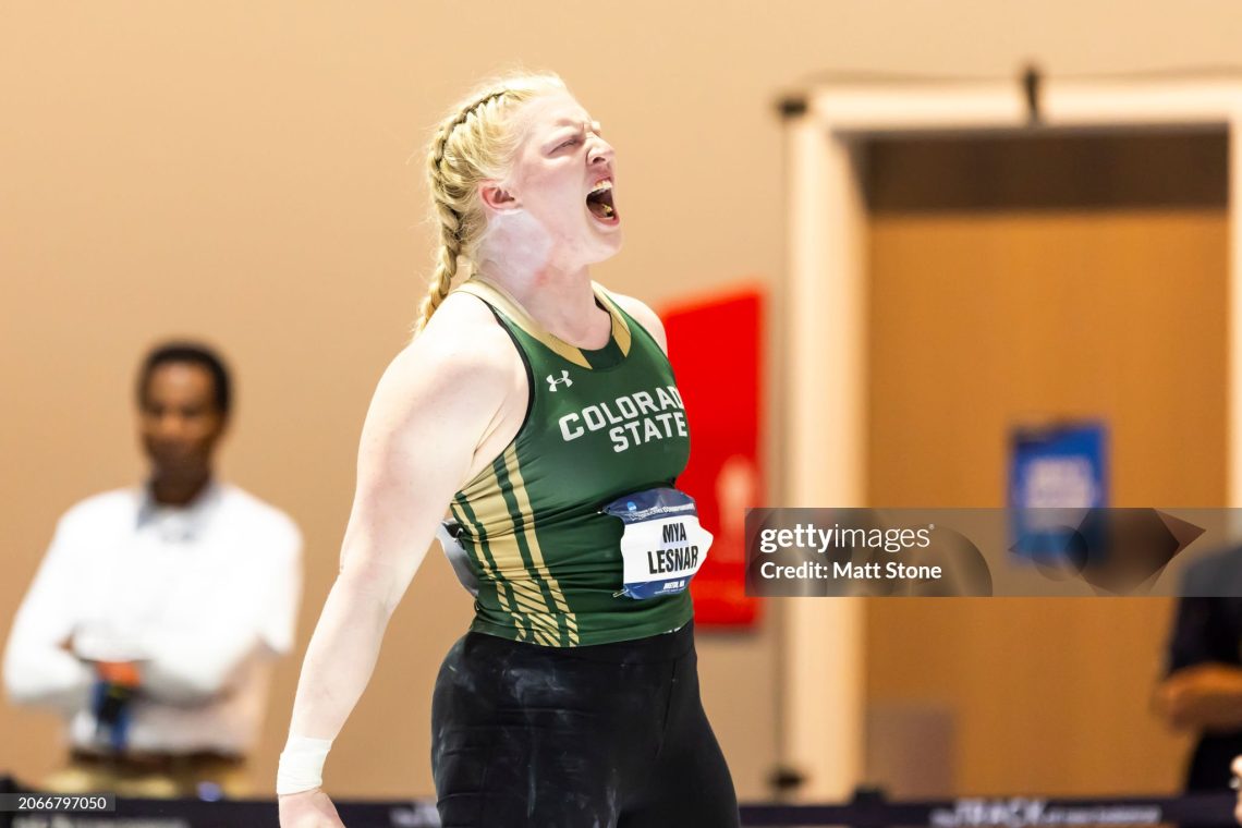 Daughter of Wrestling legend Brock Lesnar wins National Shot Put ...