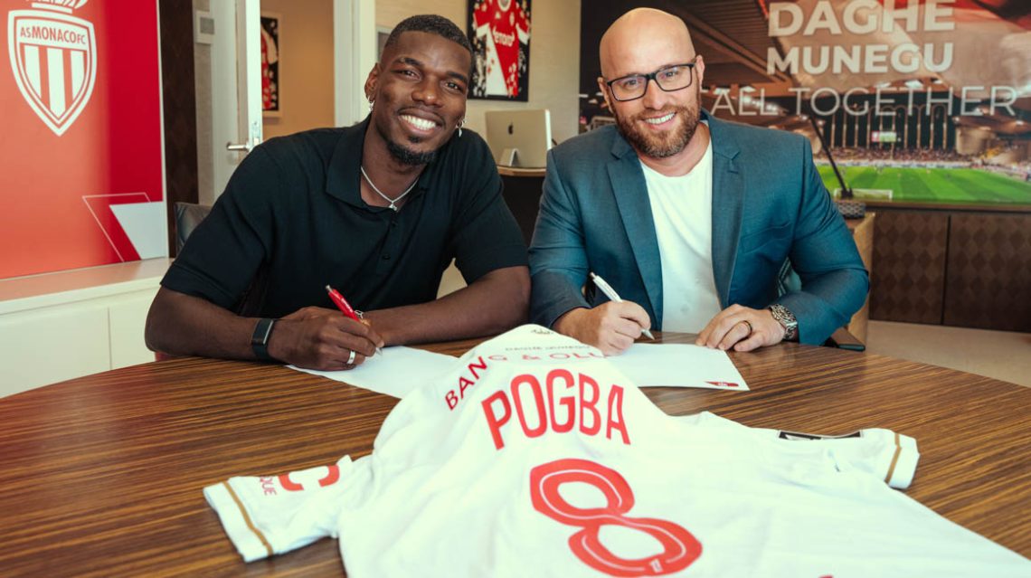 Official: Paul Pogba joins French Ligue 1 side AS Monaco - Citi Sports ...