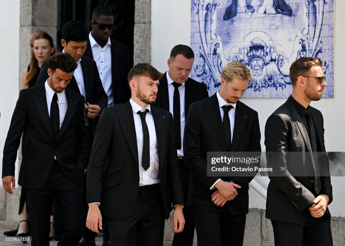 Diogo Jota's wife and Cristiano Ronaldo agreed for Portuguese superstar to miss Jota's funeral ...