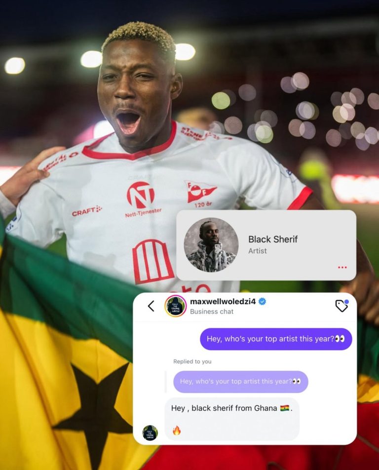 Nashville SC Ghanaian defender picks Black Sherif as his 2025 Top ...