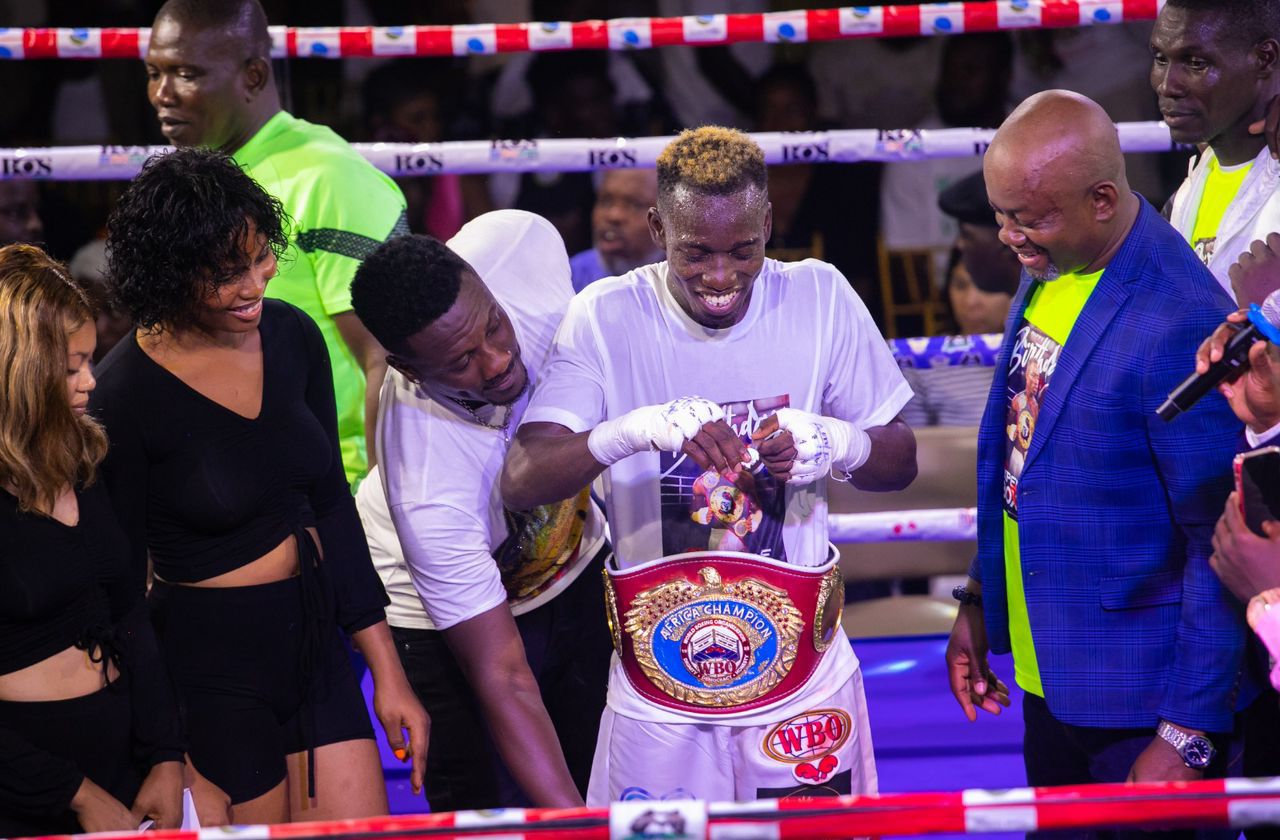 IBF officially crowns John Laryea as Continental Africa Featherweight Champion - Citi Sports Online